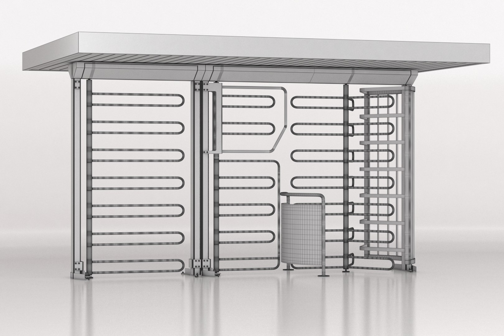 Security Gate Model - TurboSquid 1413890