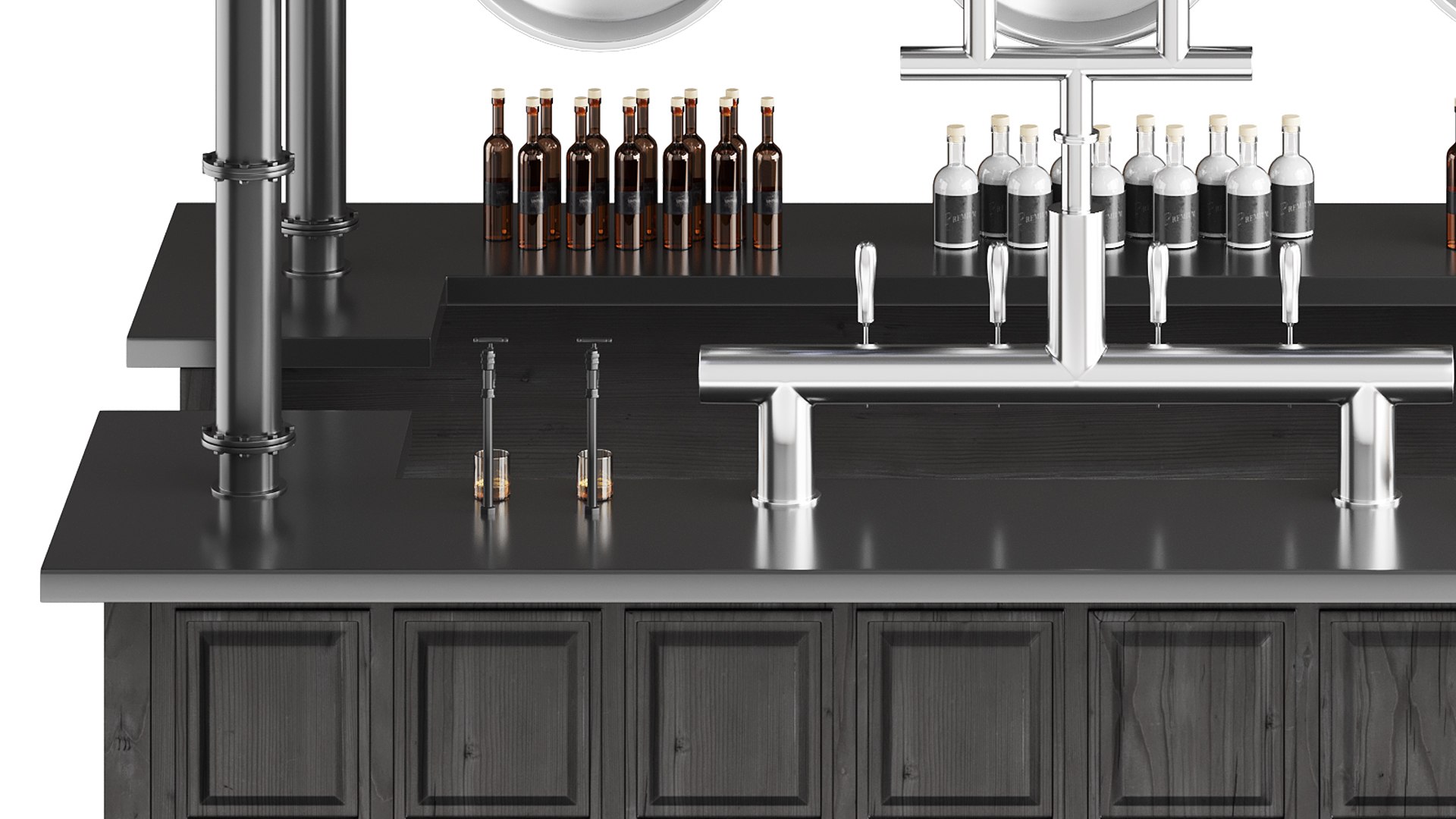 3D BAR 10 - TurboSquid 2368681