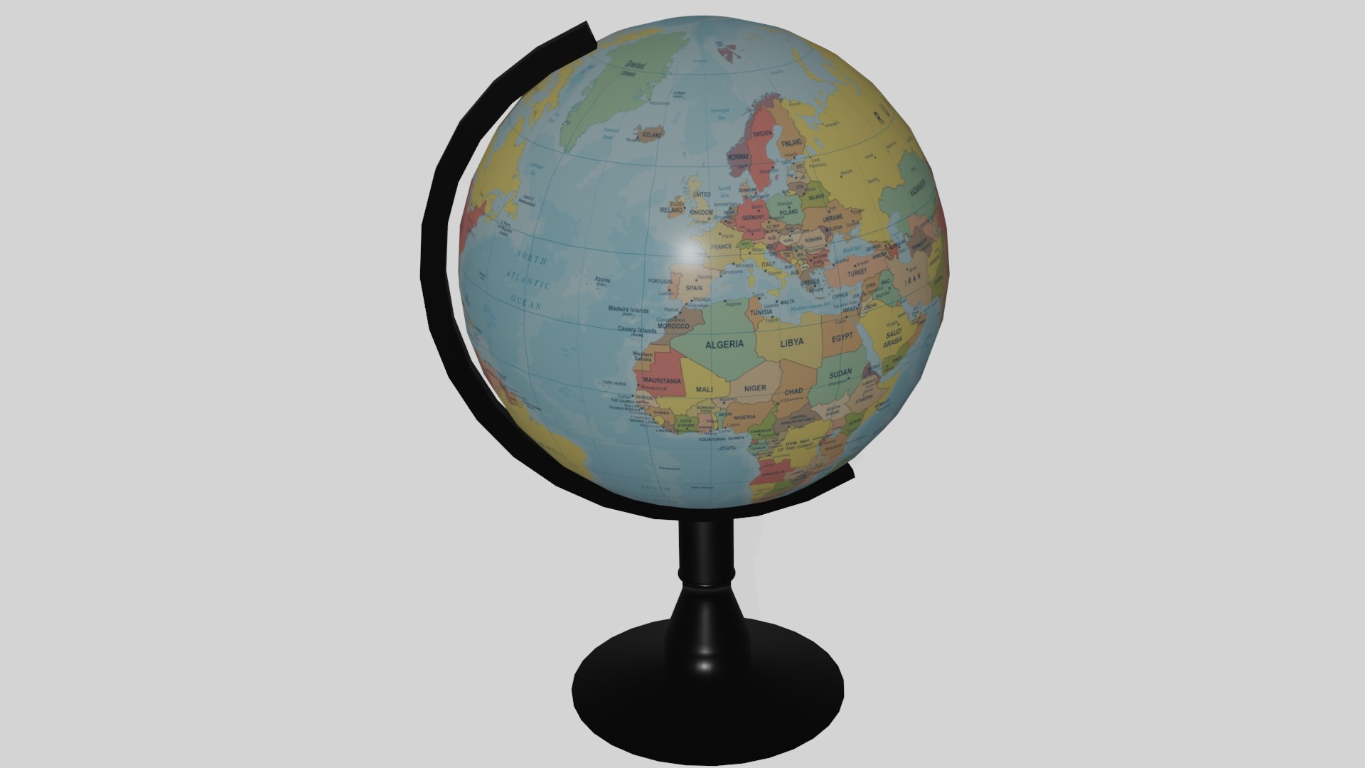 3D Earth Globe - TurboSquid 2006141