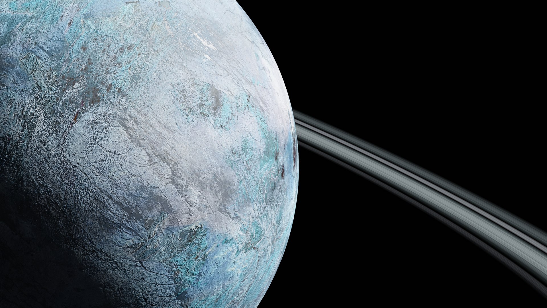 16K Photorealistic Ice Planet 3D - TurboSquid 1800141