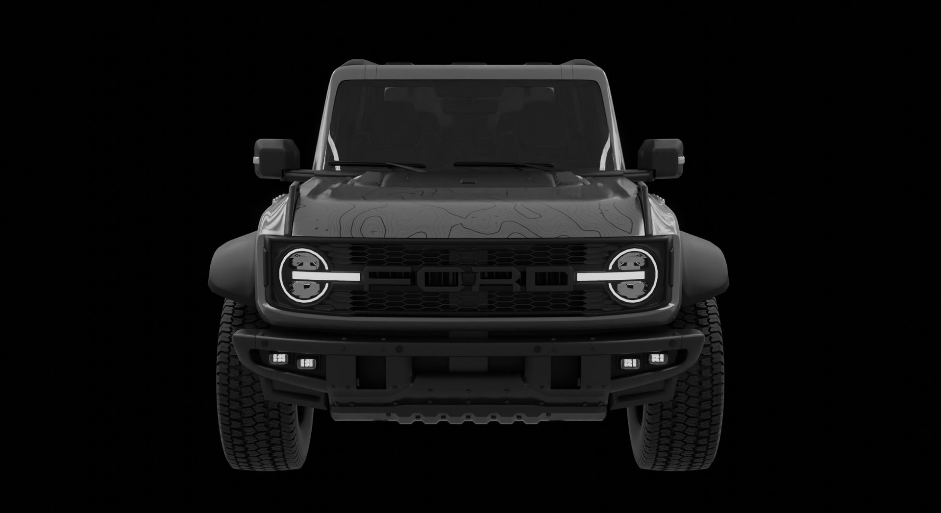 3D Ford Bronco Raptor SUV Car - TurboSquid 2228473