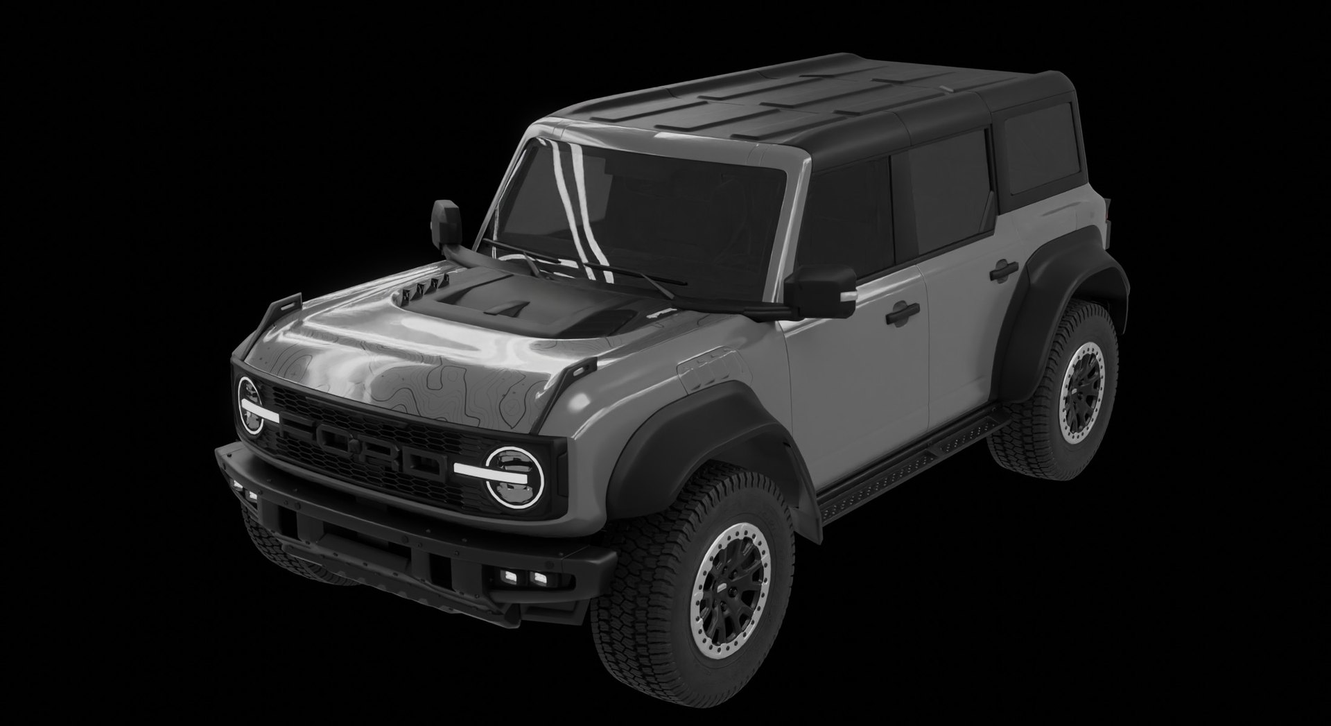 3D Ford Bronco Raptor SUV Car - TurboSquid 2228473