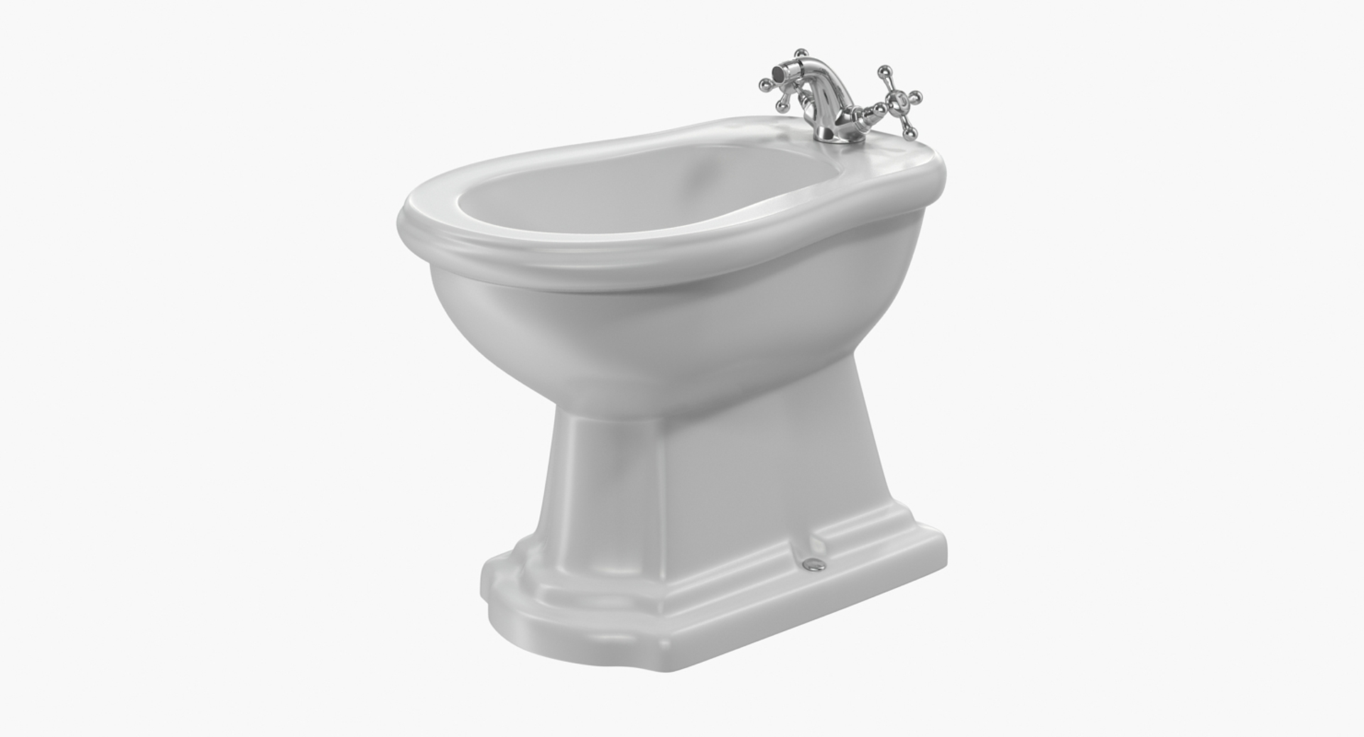 Bathroom bidets 3D model - TurboSquid 1301365