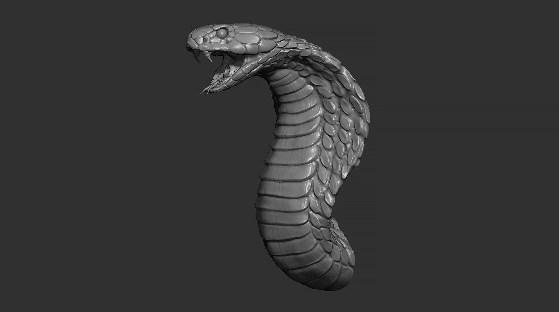 Snake Cobra 3D - TurboSquid 1948990