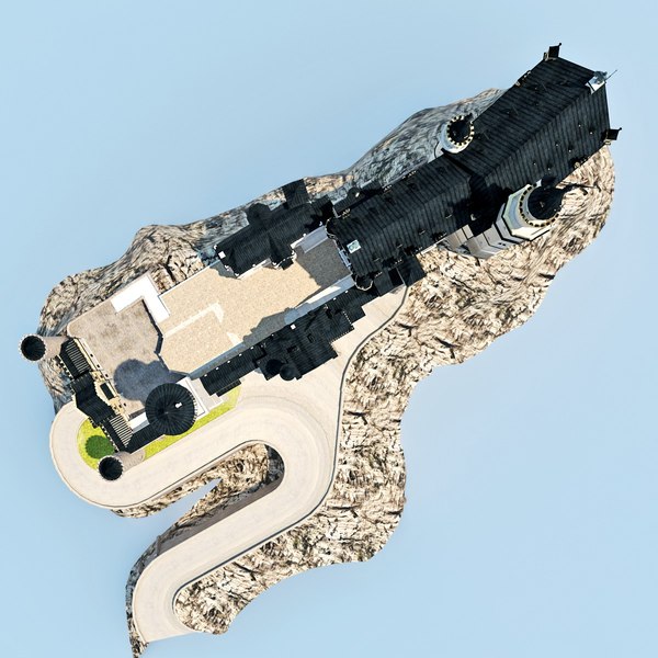 3d neuschwanstein castle germany model