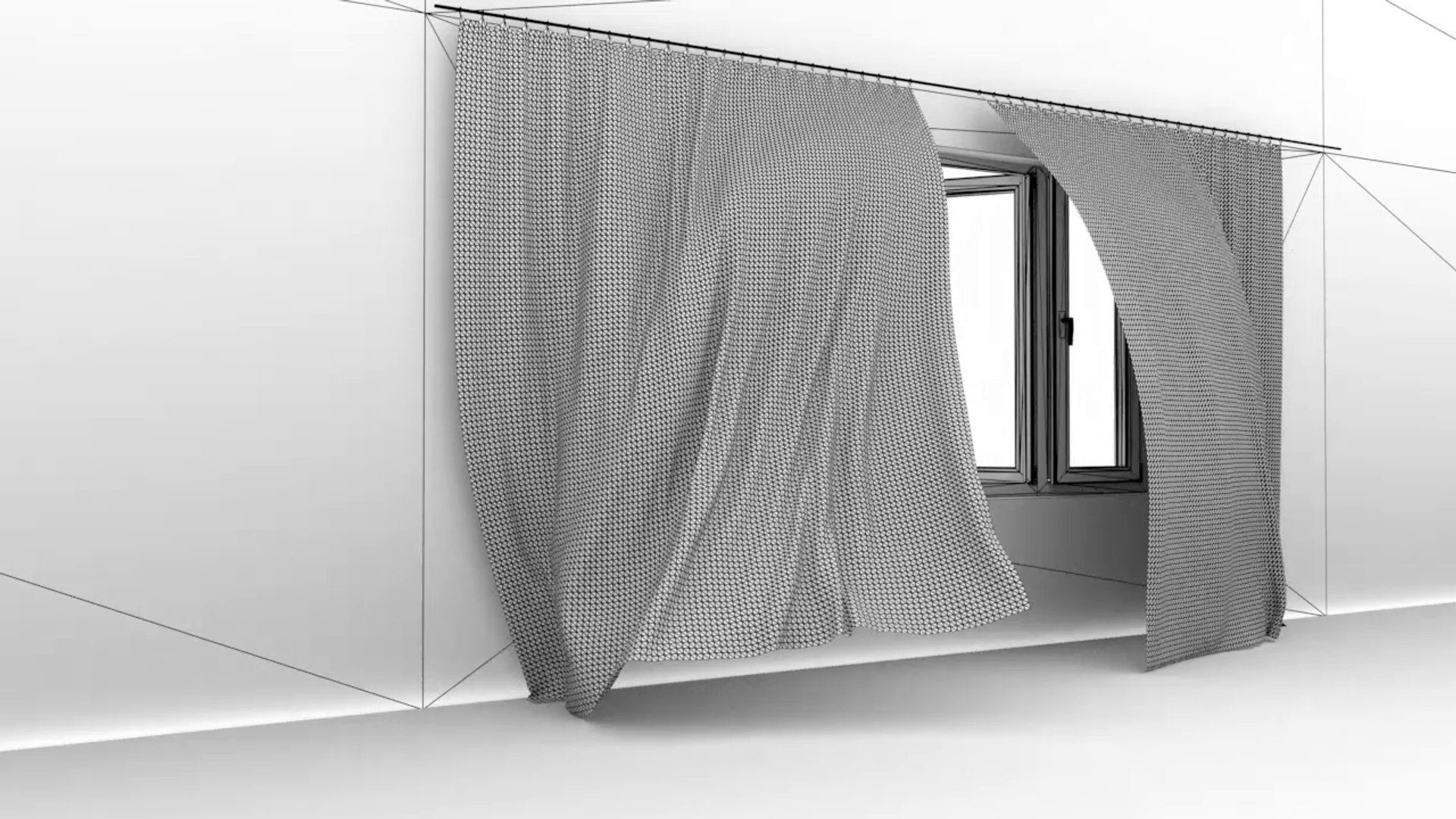Ma Curtain Animation