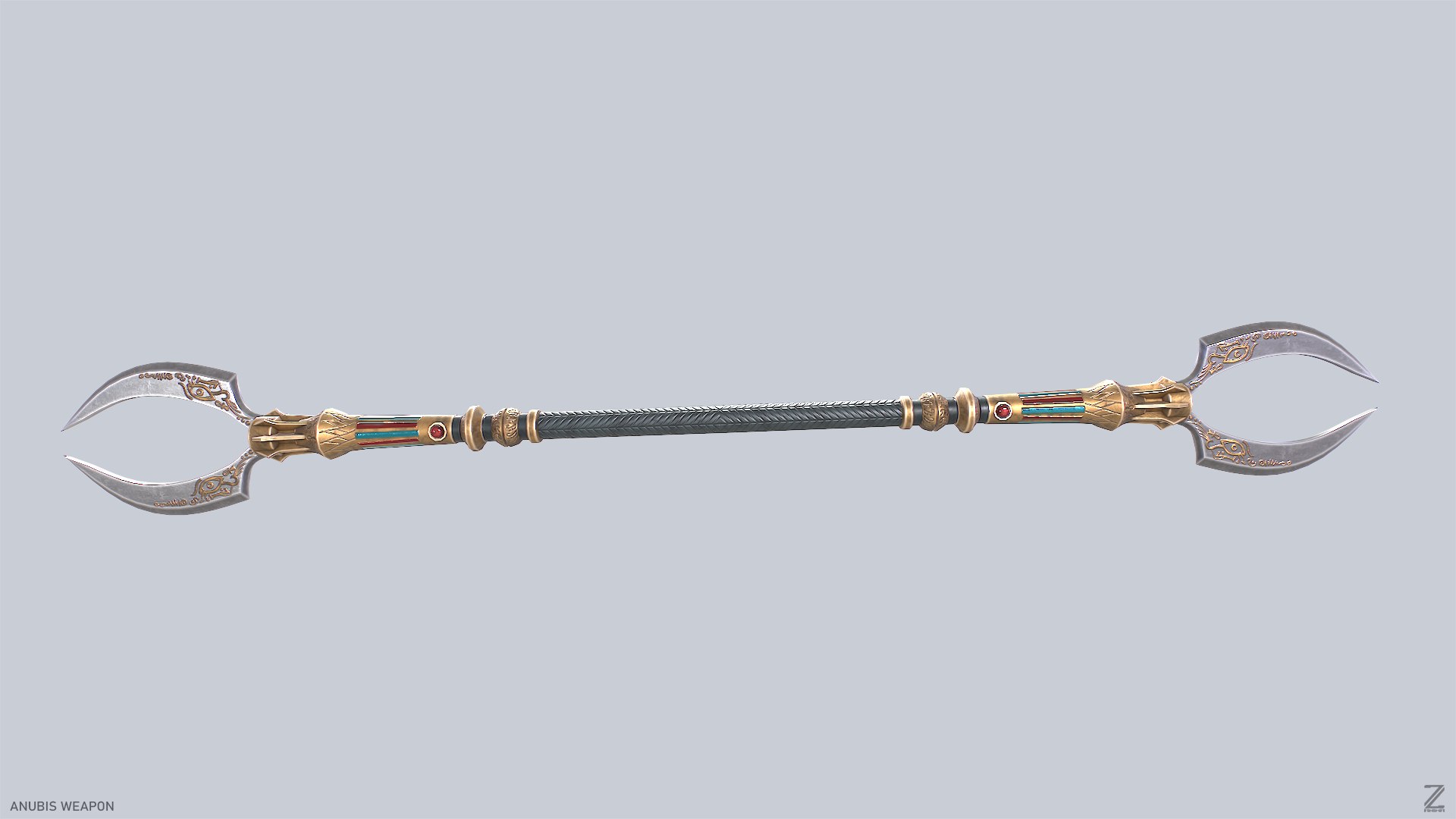 3D Anubis Weapon Model - TurboSquid 2205353