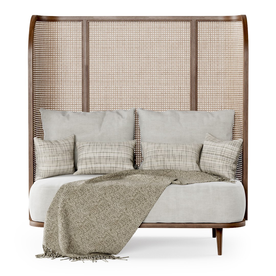 Two-seater Garden Sofa 3D Model - TurboSquid 1660183