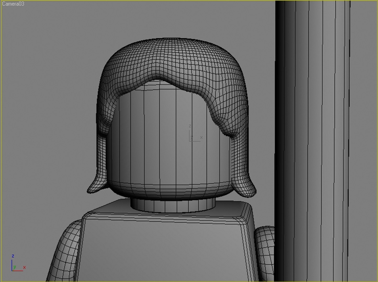 Lego Character - Obi Wan 3d Model