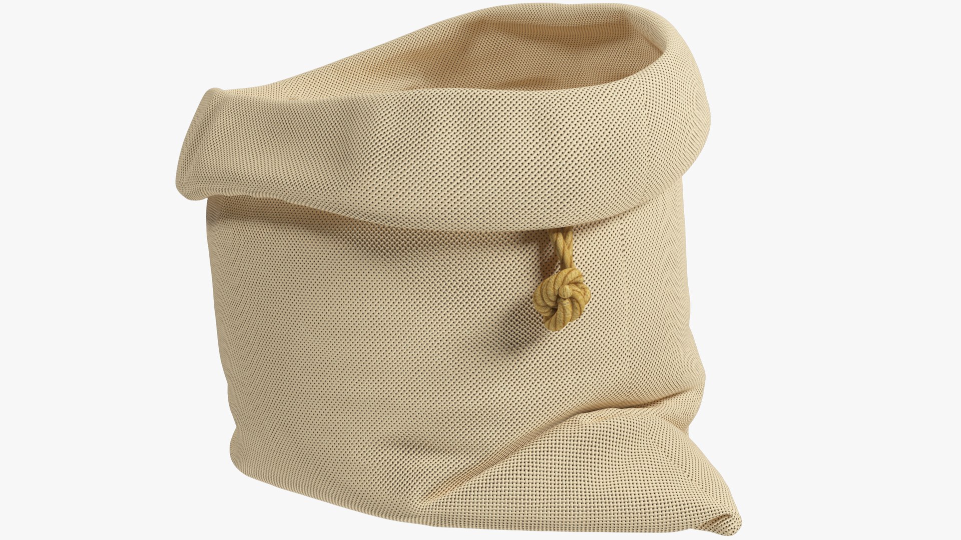 Jute Bag V4 3D - TurboSquid 1907072