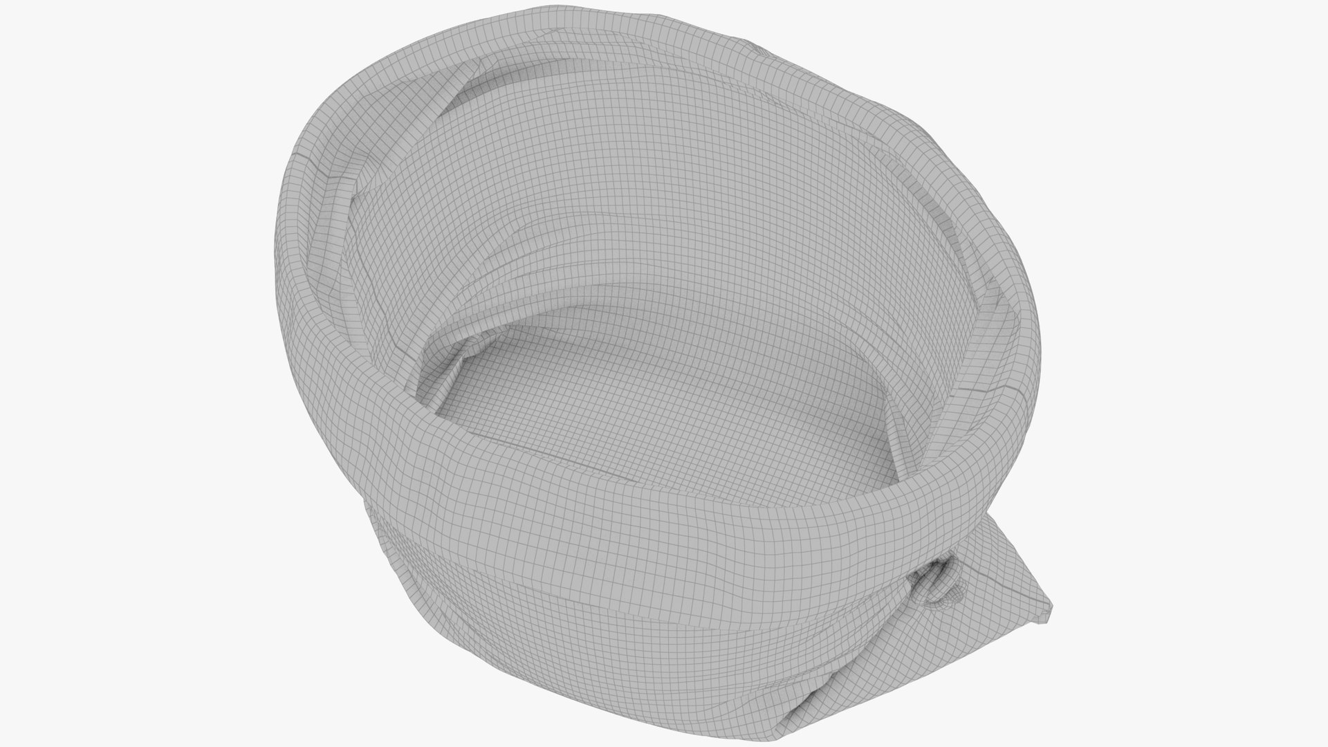 Jute Bag V4 3D - TurboSquid 1907072