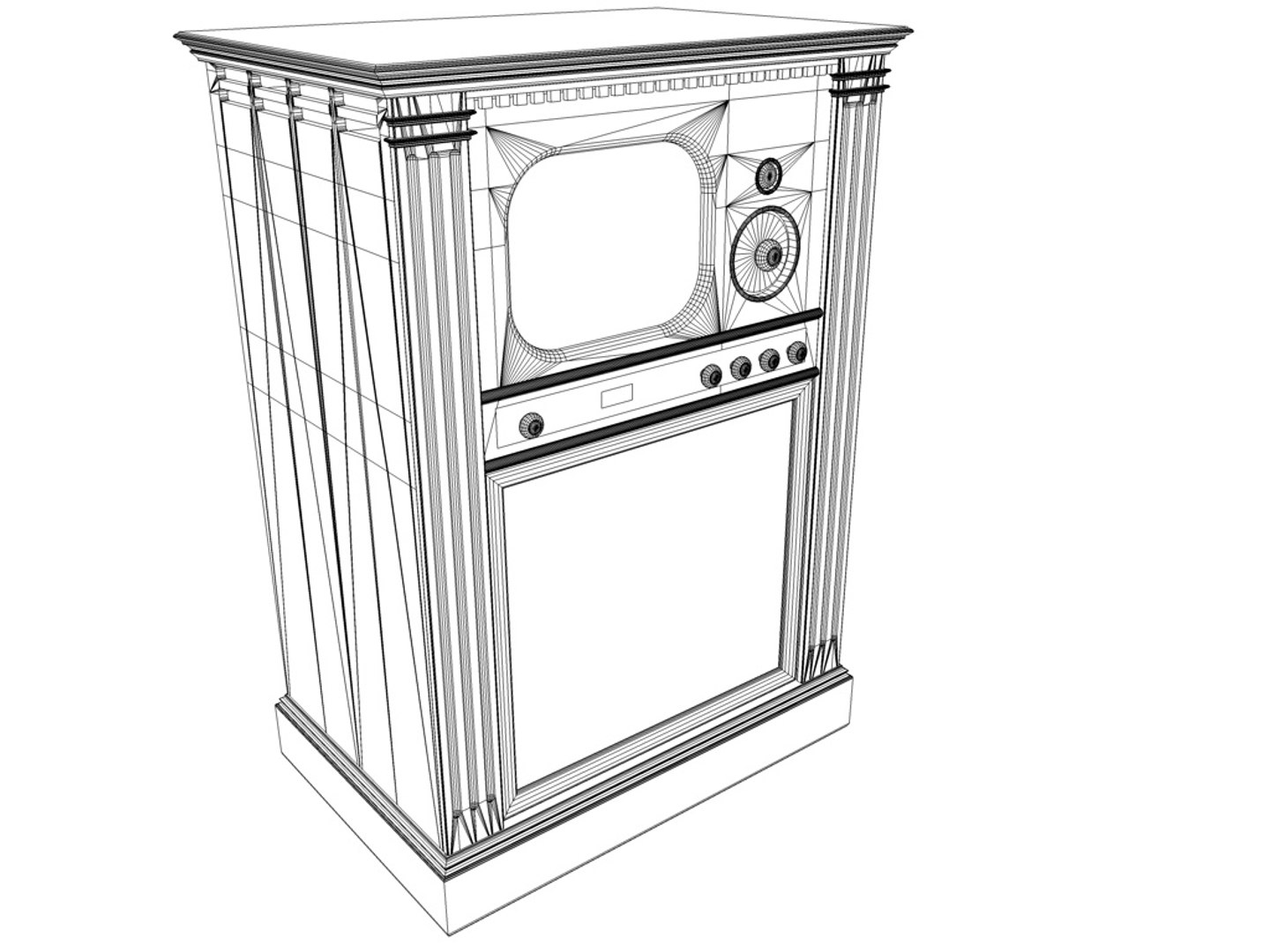 Television Tv 3d C4d