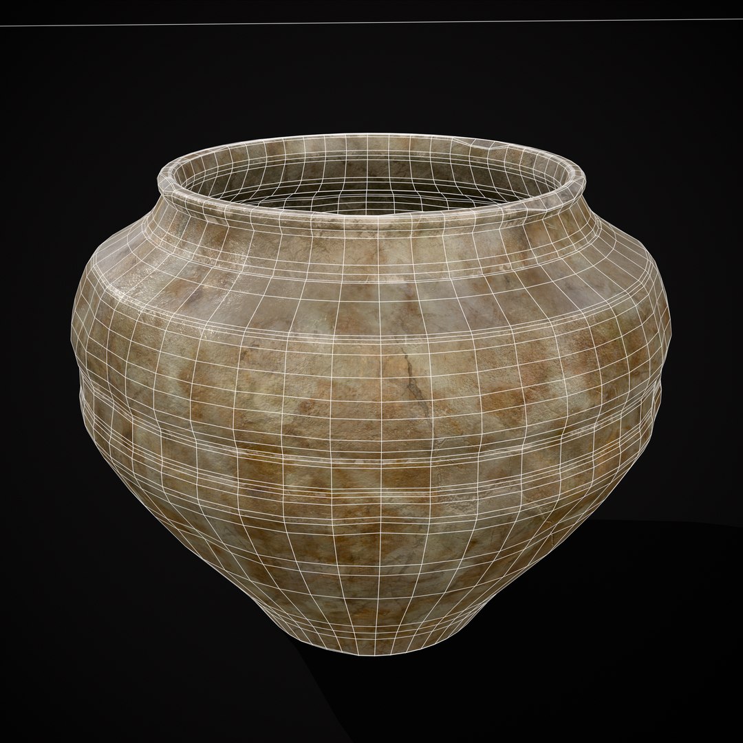 Garden Small Vase 3D - TurboSquid 2103534