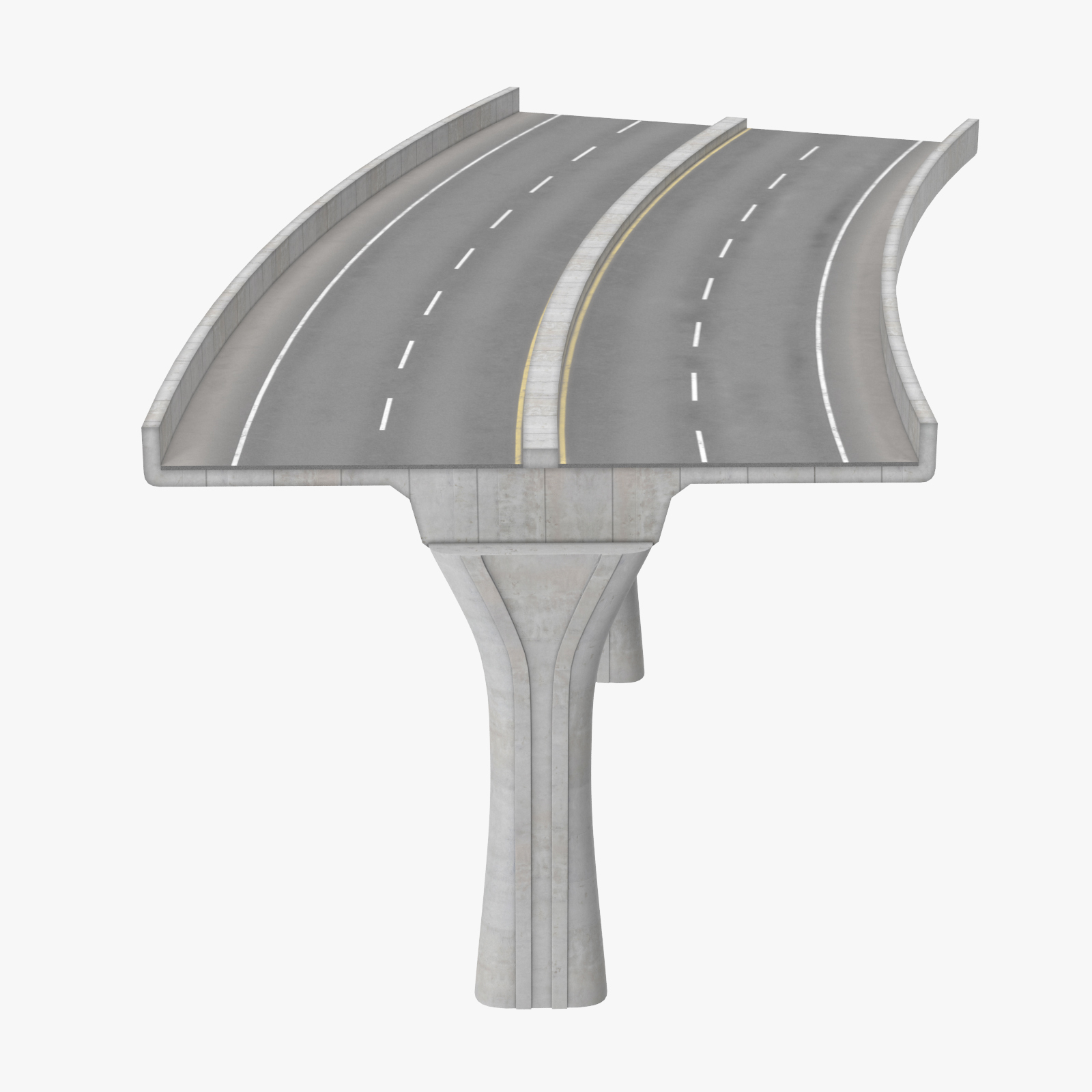 Highways streets way 3D model - TurboSquid 1356546