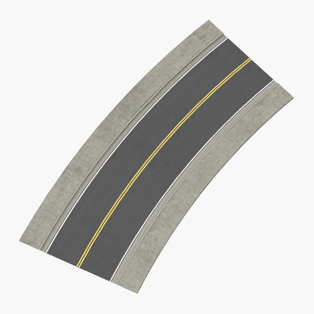 Highways streets way 3D model - TurboSquid 1356546