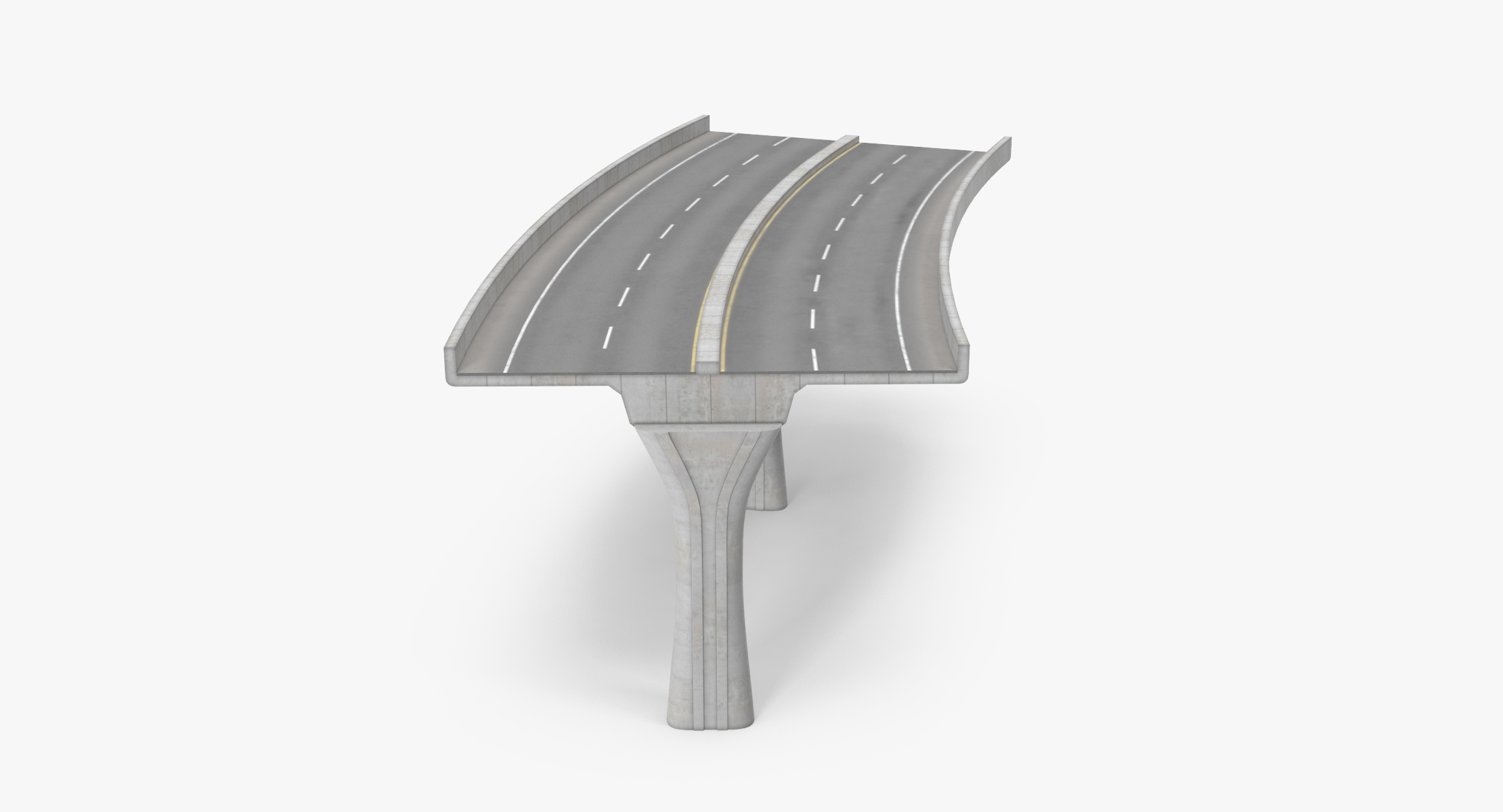 Highways streets way 3D model - TurboSquid 1356546