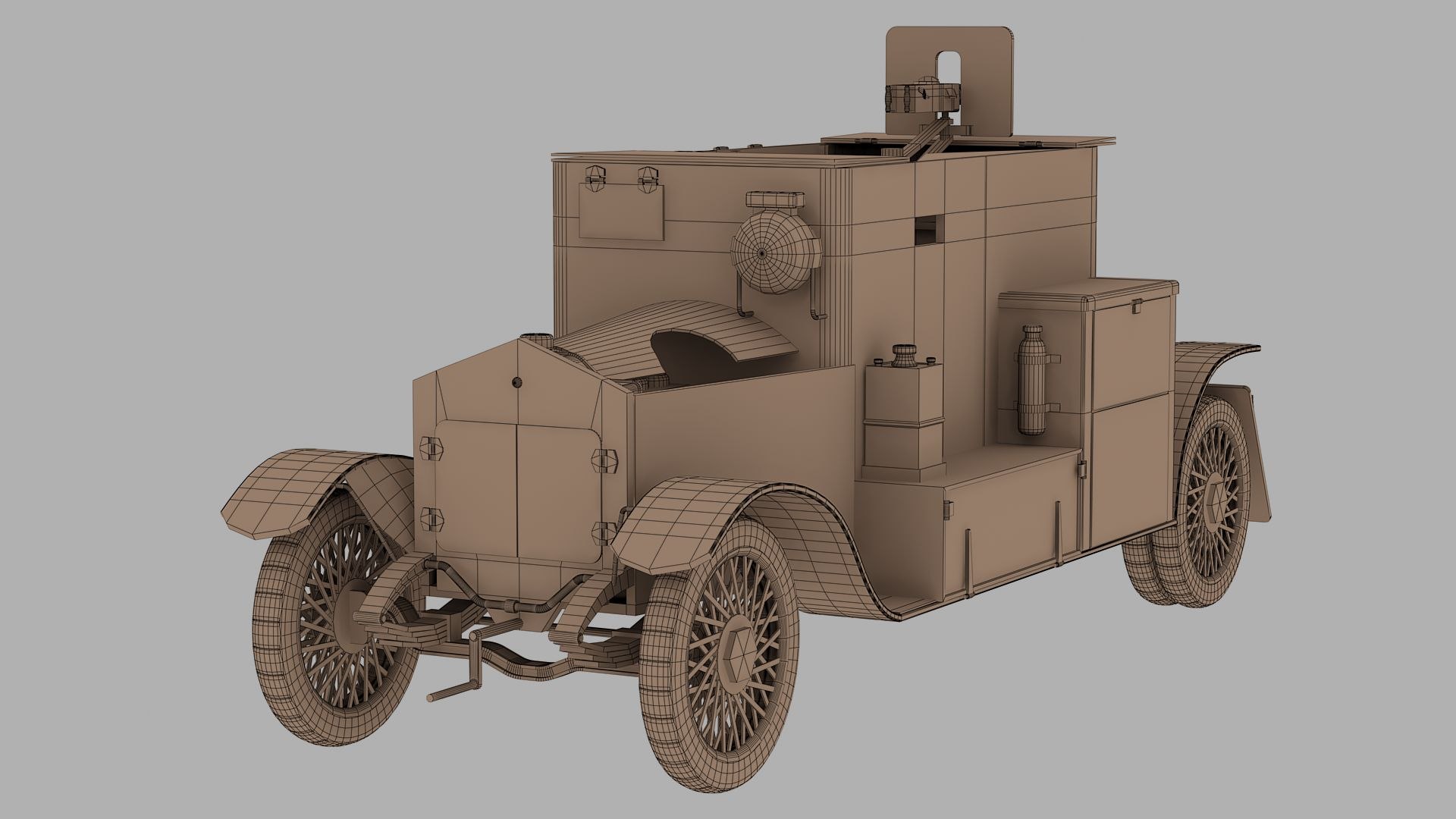 3D Minerva Armored Car - TurboSquid 2032161