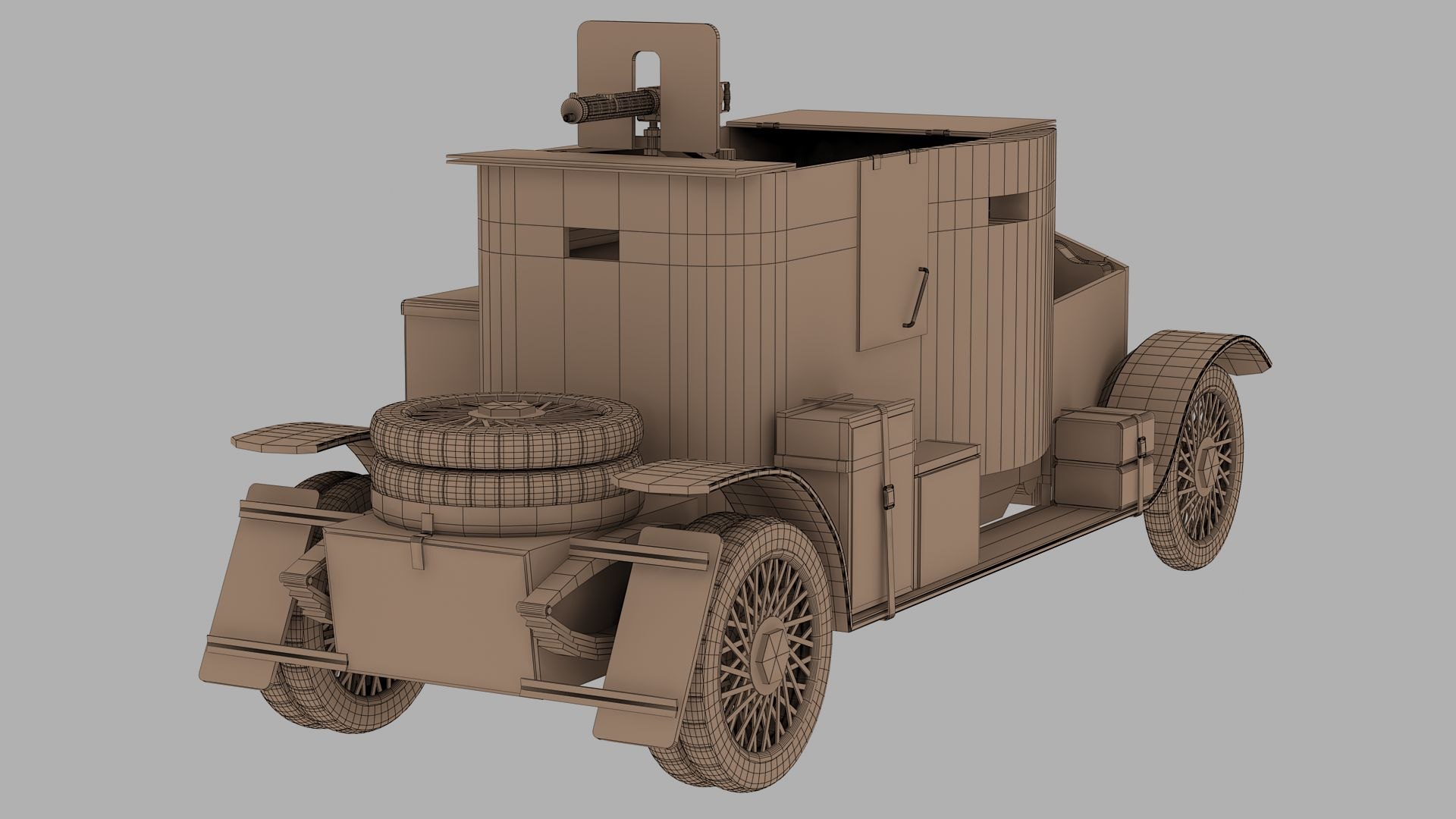 3D Minerva Armored Car - TurboSquid 2032161