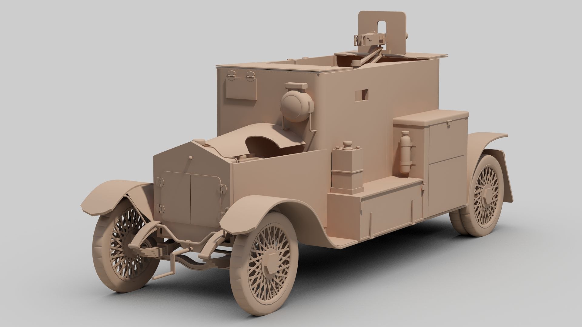 3D Minerva Armored Car - TurboSquid 2032161