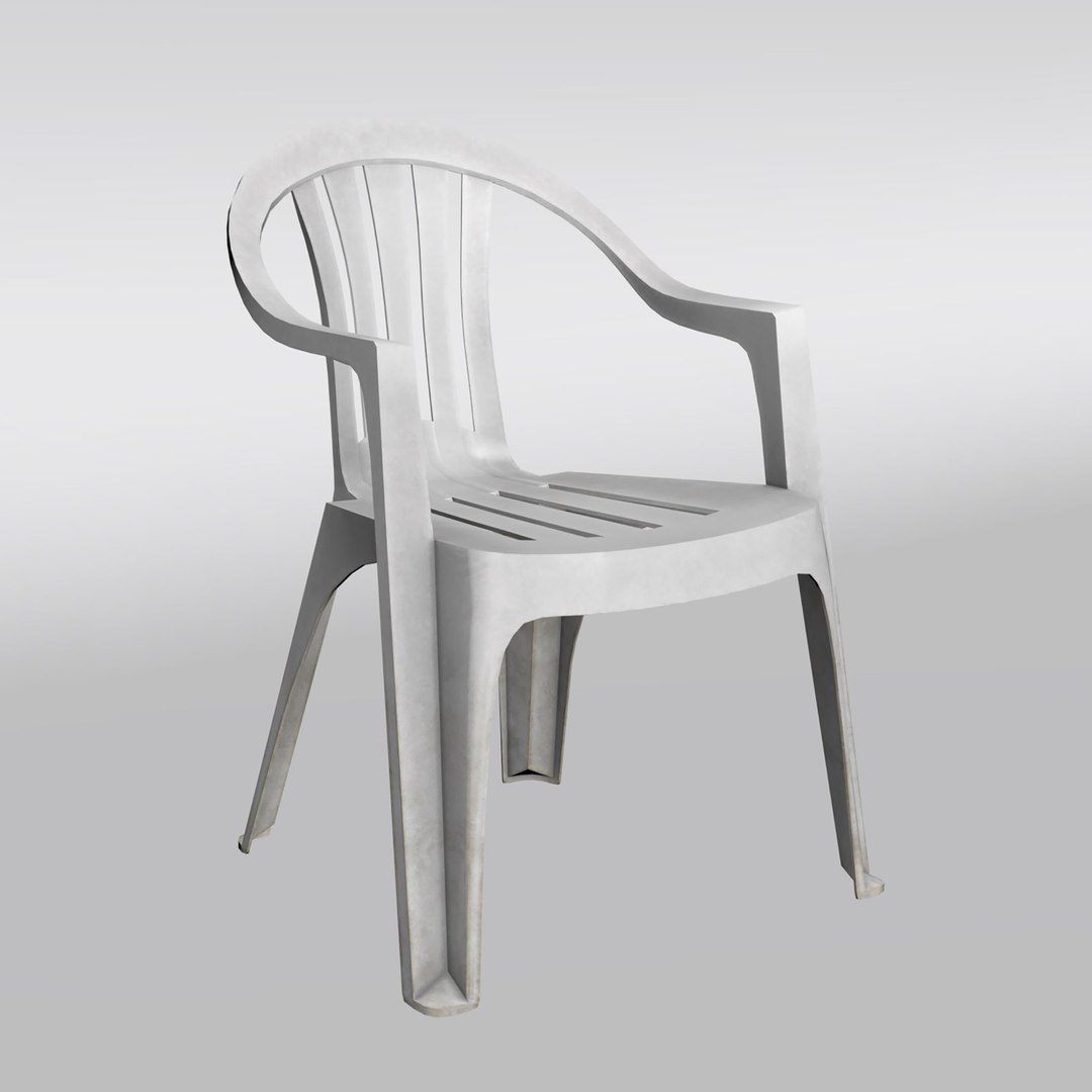 Plastic Chair 3dsMax FBX And Textures 3D Model - TurboSquid 2102106