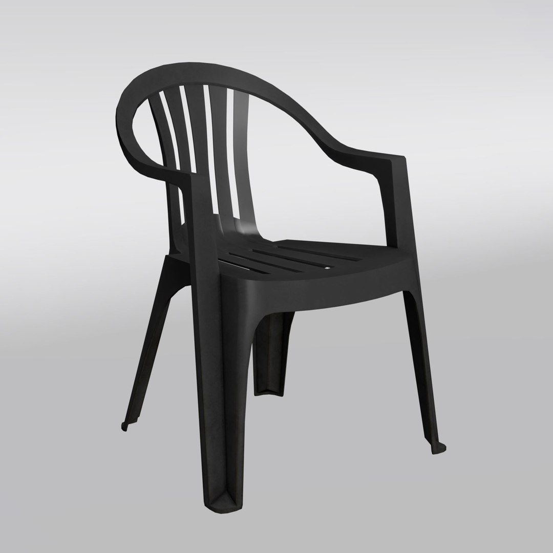 Plastic Chair 3dsMax FBX And Textures 3D Model - TurboSquid 2102106