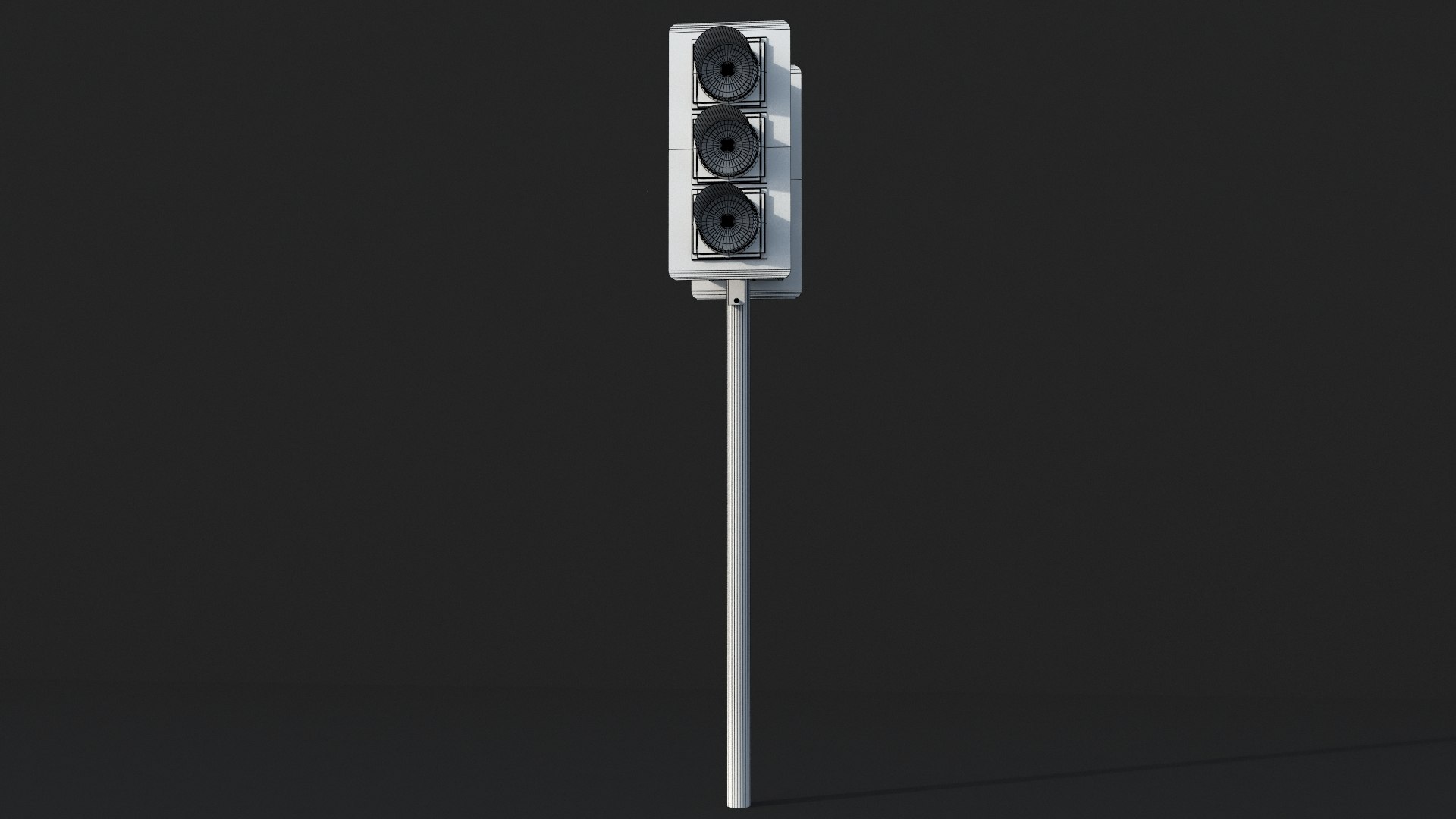 Traffic Signal Dual HD 3D Model - TurboSquid 2042707