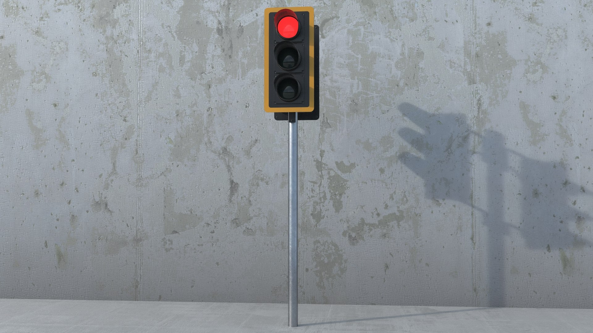 Traffic Signal Dual HD 3D Model - TurboSquid 2042707