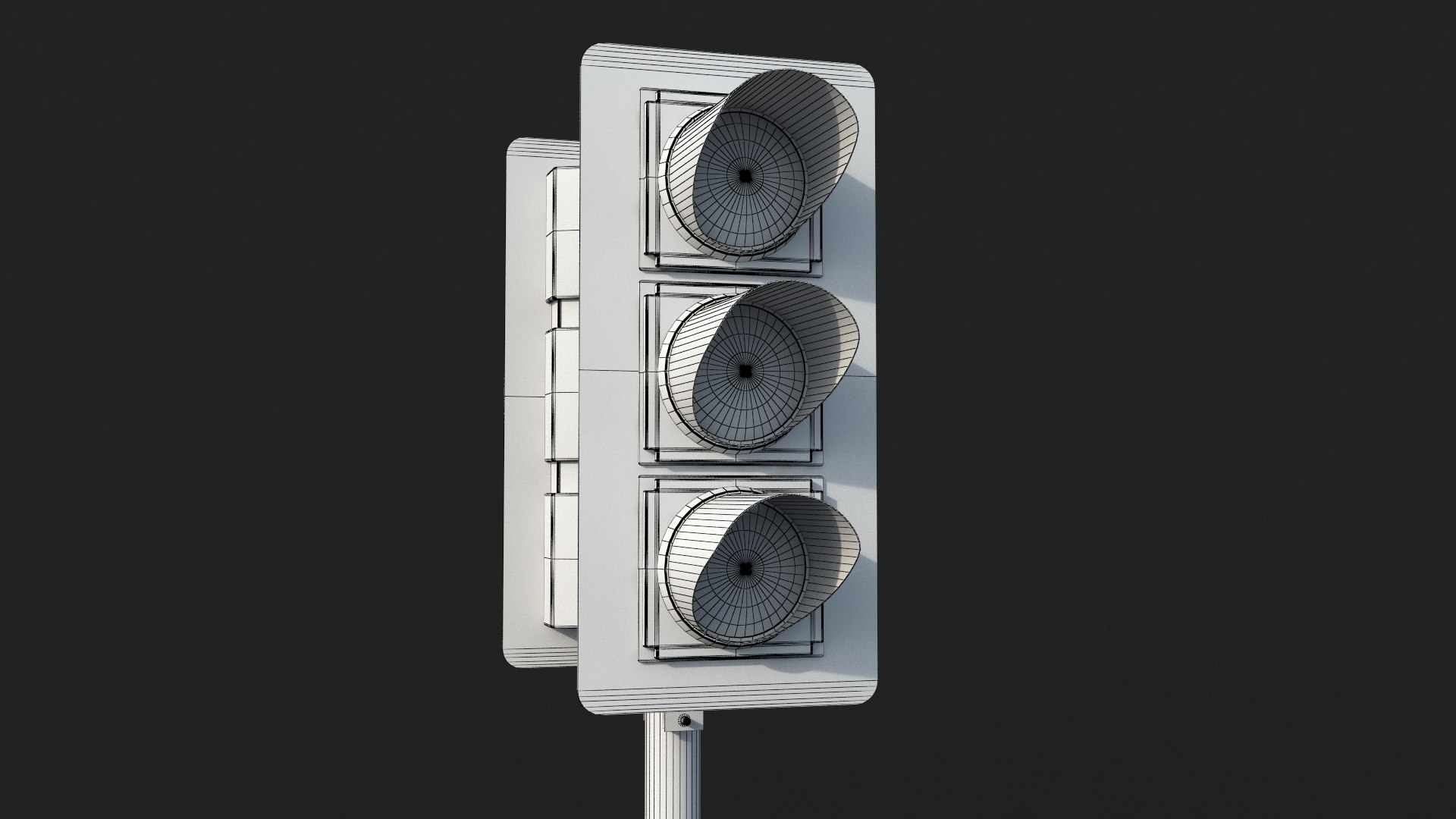 Traffic Signal Dual HD 3D Model - TurboSquid 2042707