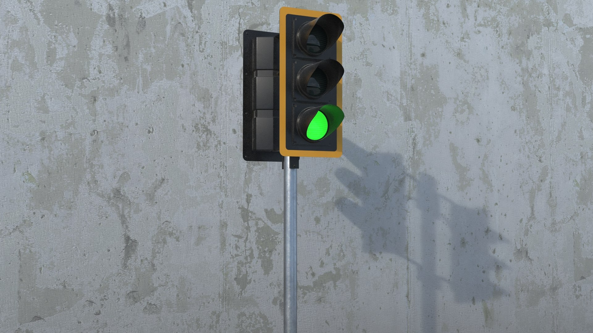 Traffic Signal Dual HD 3D Model - TurboSquid 2042707