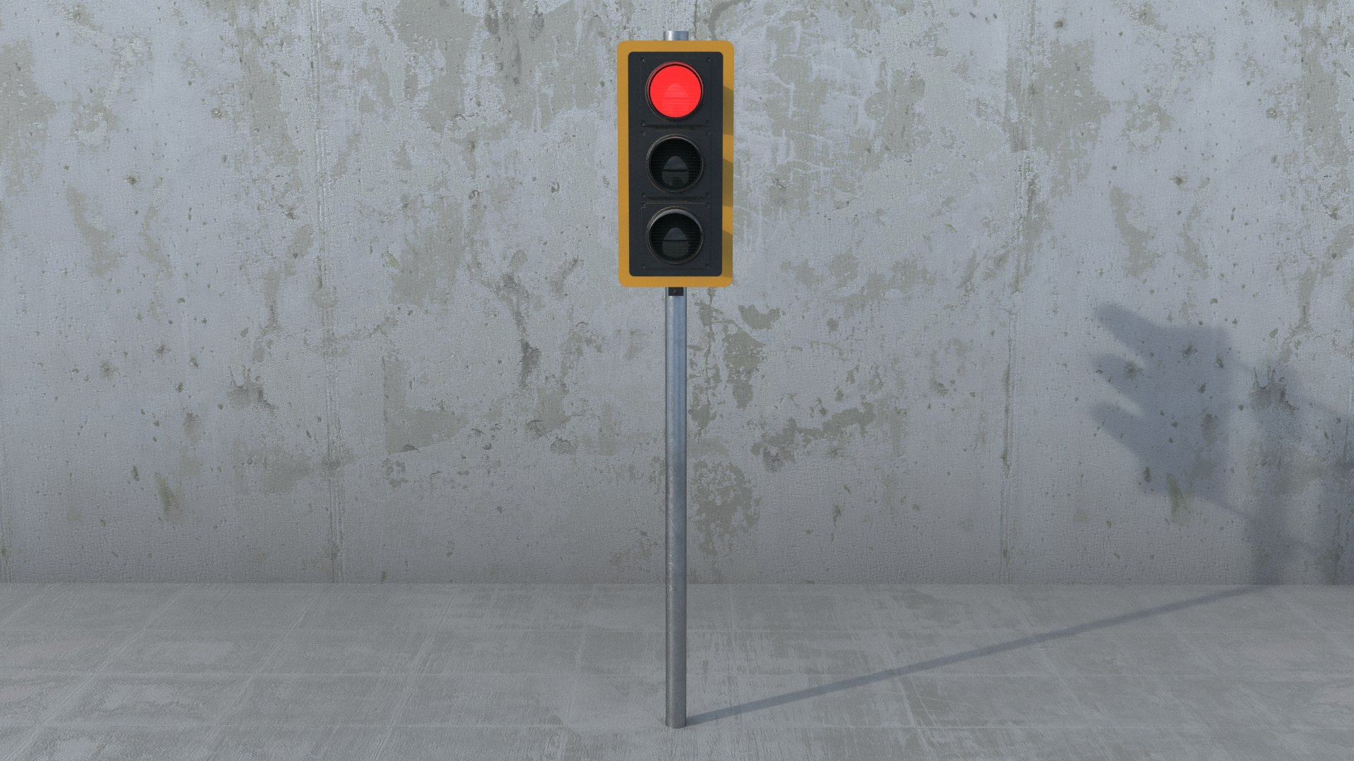 Traffic Signal Dual HD 3D Model - TurboSquid 2042707