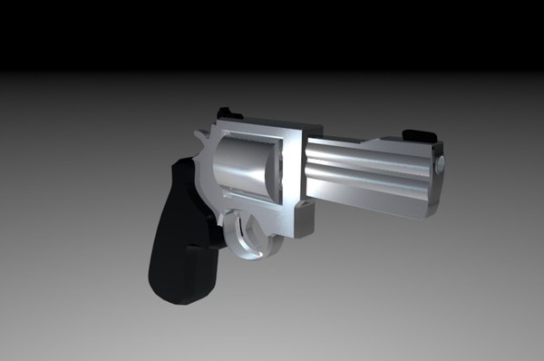 free c4d model 44 magnum