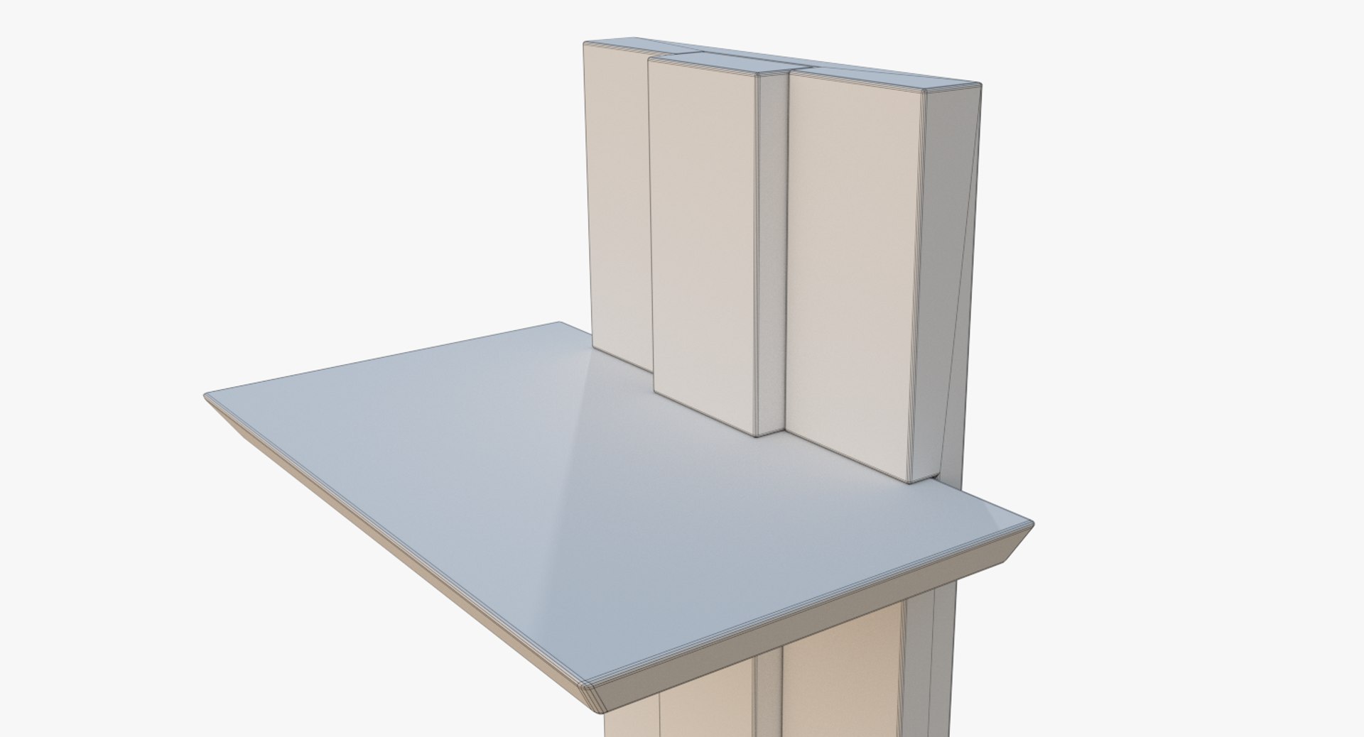 3d obj wall shelf