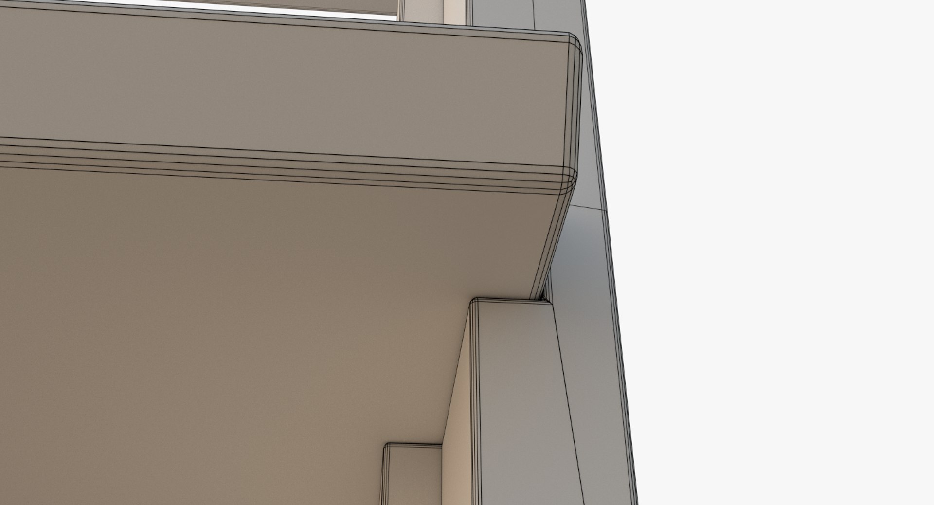 3d obj wall shelf