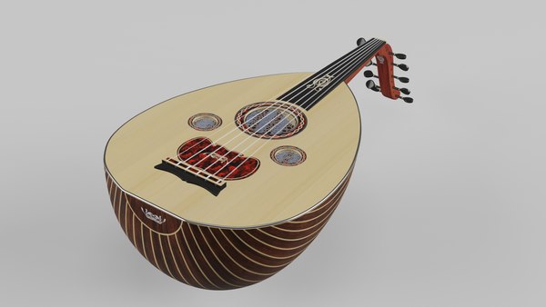 3D Oud The Turkish Butterfly model - TurboSquid 1968887