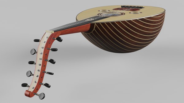 3D Oud The Turkish Butterfly model - TurboSquid 1968887