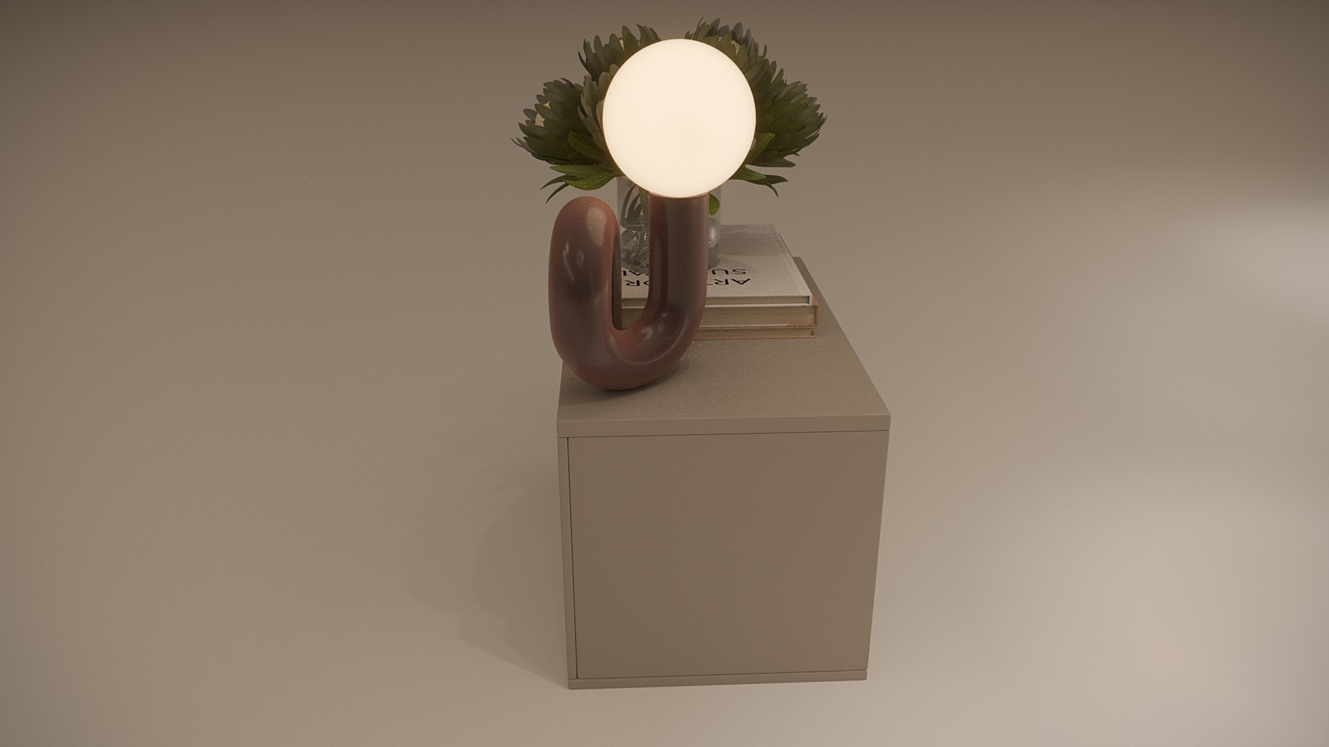 3D Bed Side Table Model - TurboSquid 2161055