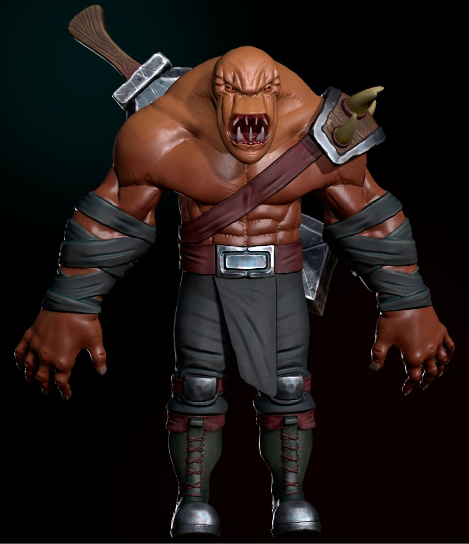 Ogre 3D model - TurboSquid 1933960