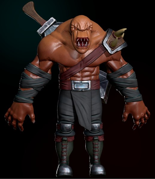 Ogre 3D 모델 - TurboSquid 1933960