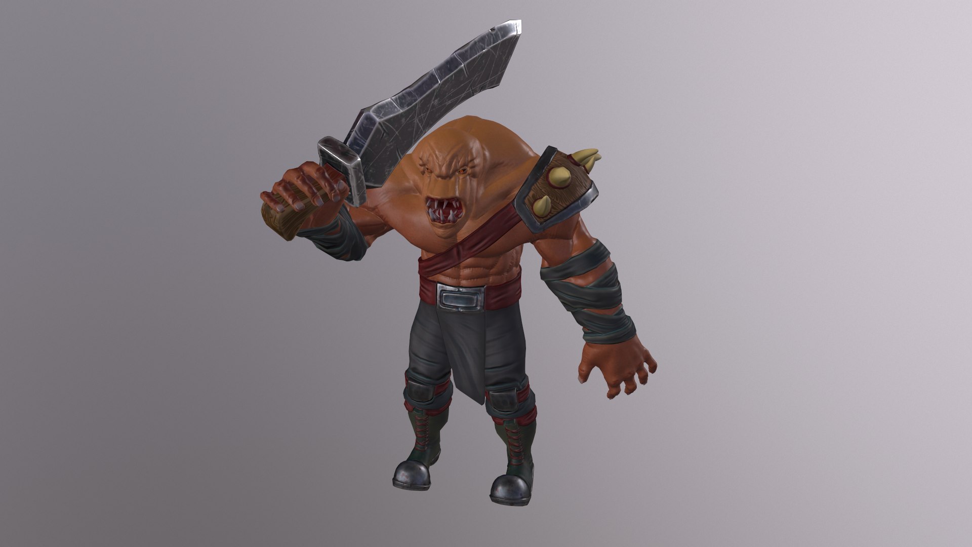 Ogre 3D model - TurboSquid 1933960