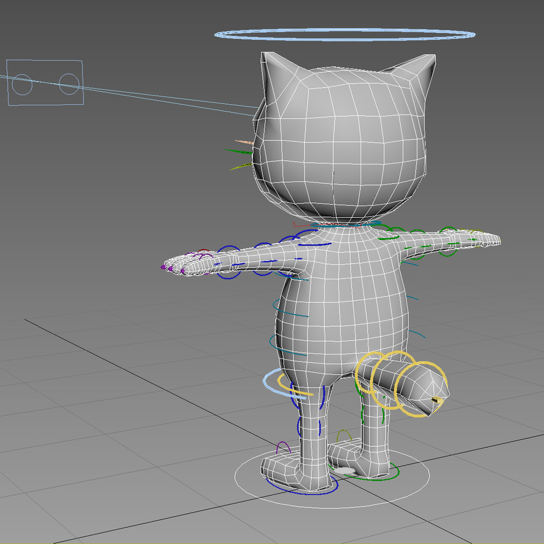 Cat cartoon 3D model - TurboSquid 1190283