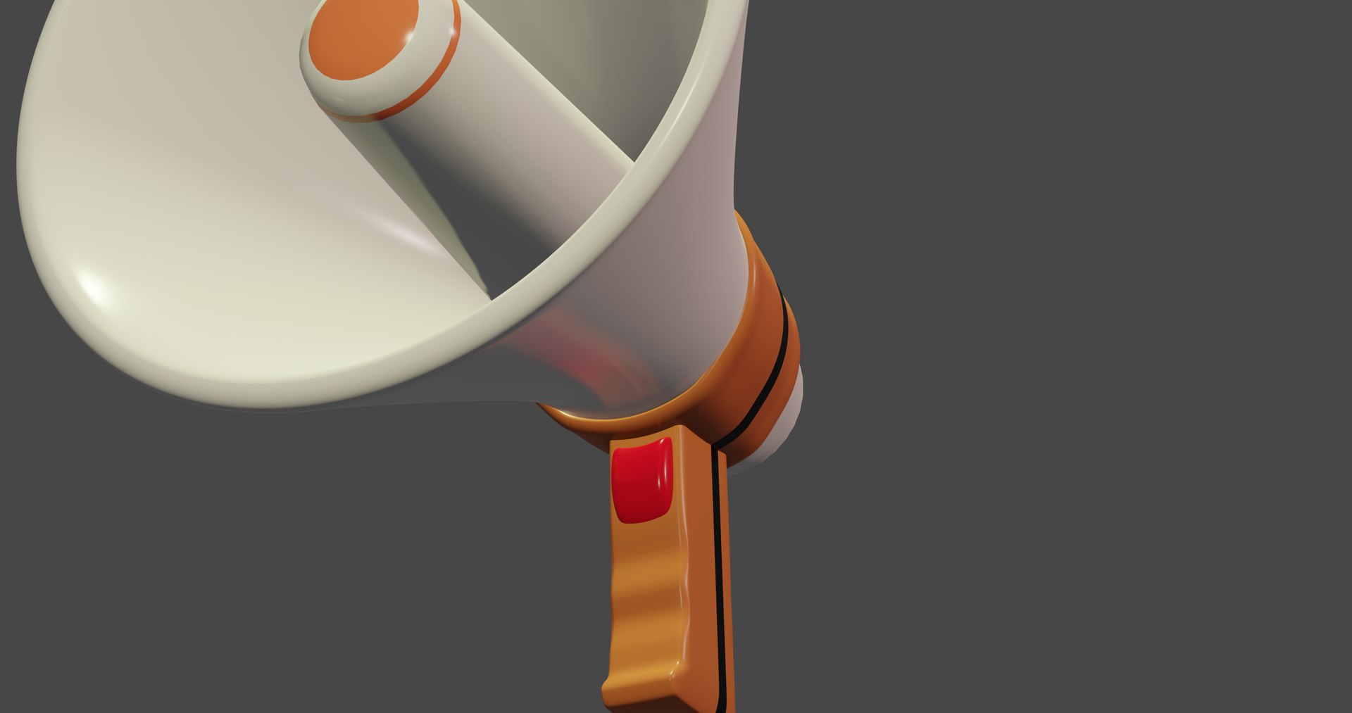 3D Megaphone Model - TurboSquid 1973456