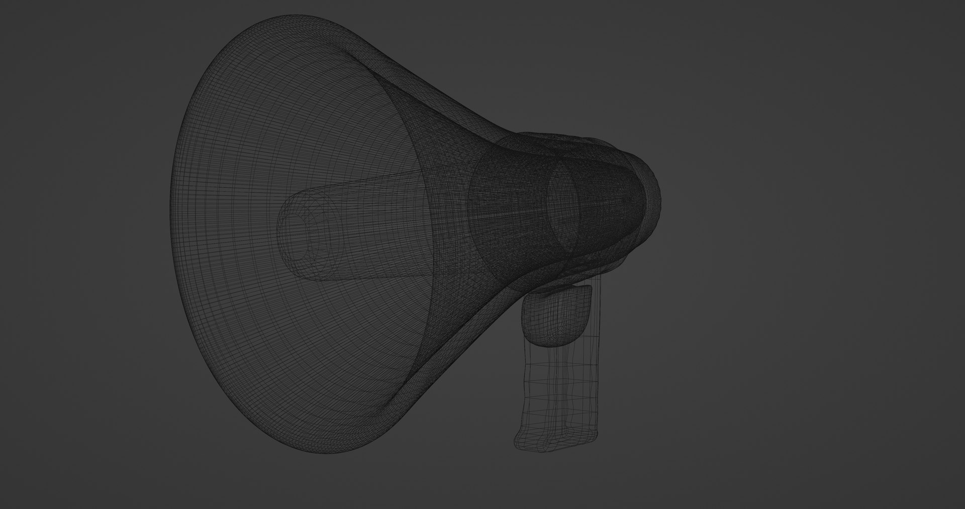 3D Megaphone Model - TurboSquid 1973456