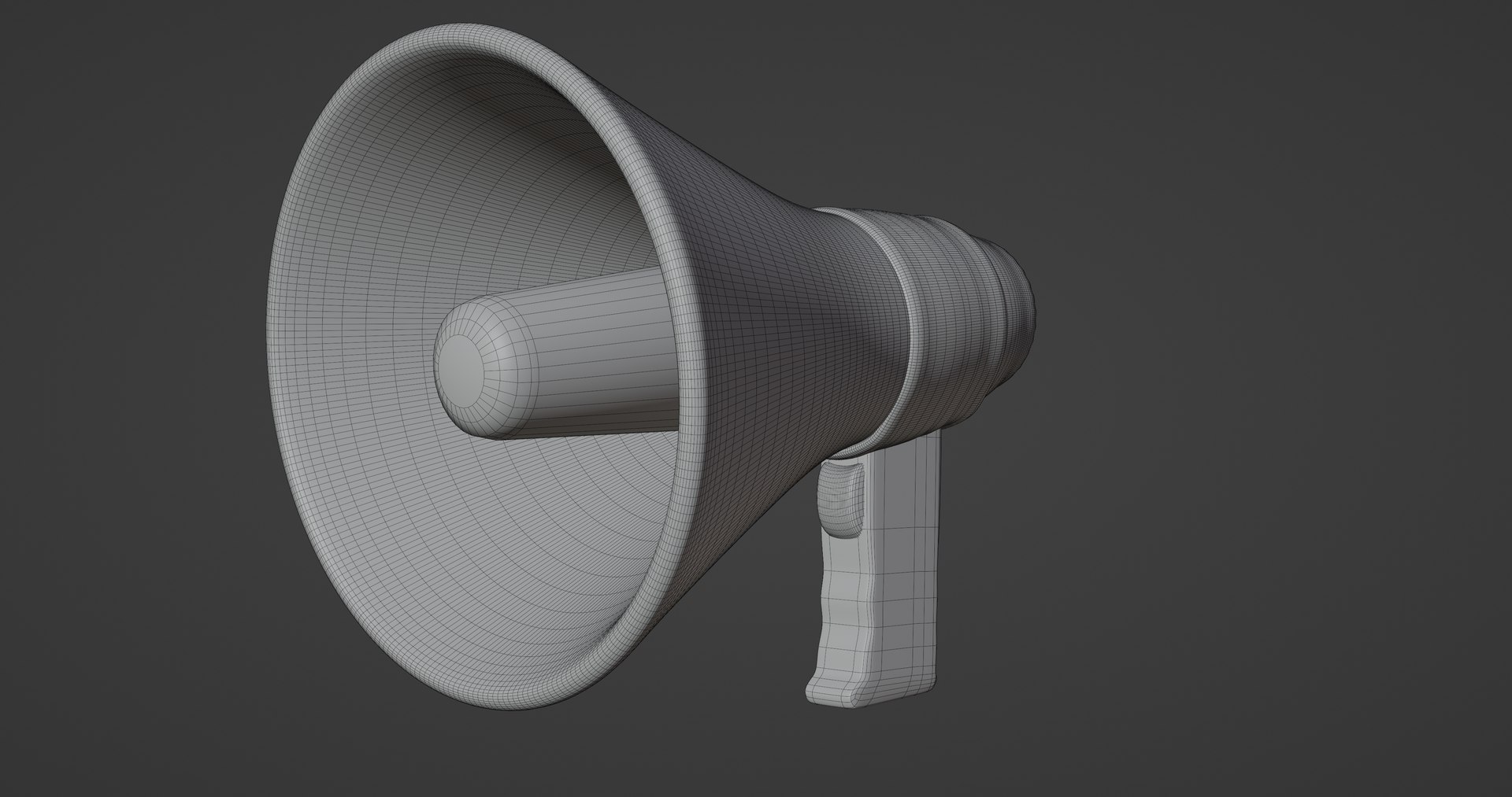 3D Megaphone Model - TurboSquid 1973456