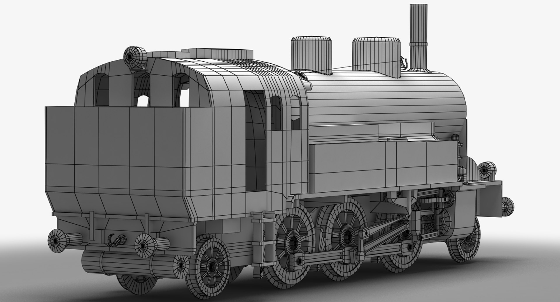 3D Train Redshift Rusty - TurboSquid 1471574