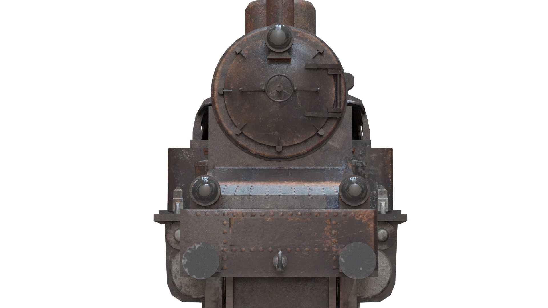 3D Train Redshift Rusty - TurboSquid 1471574