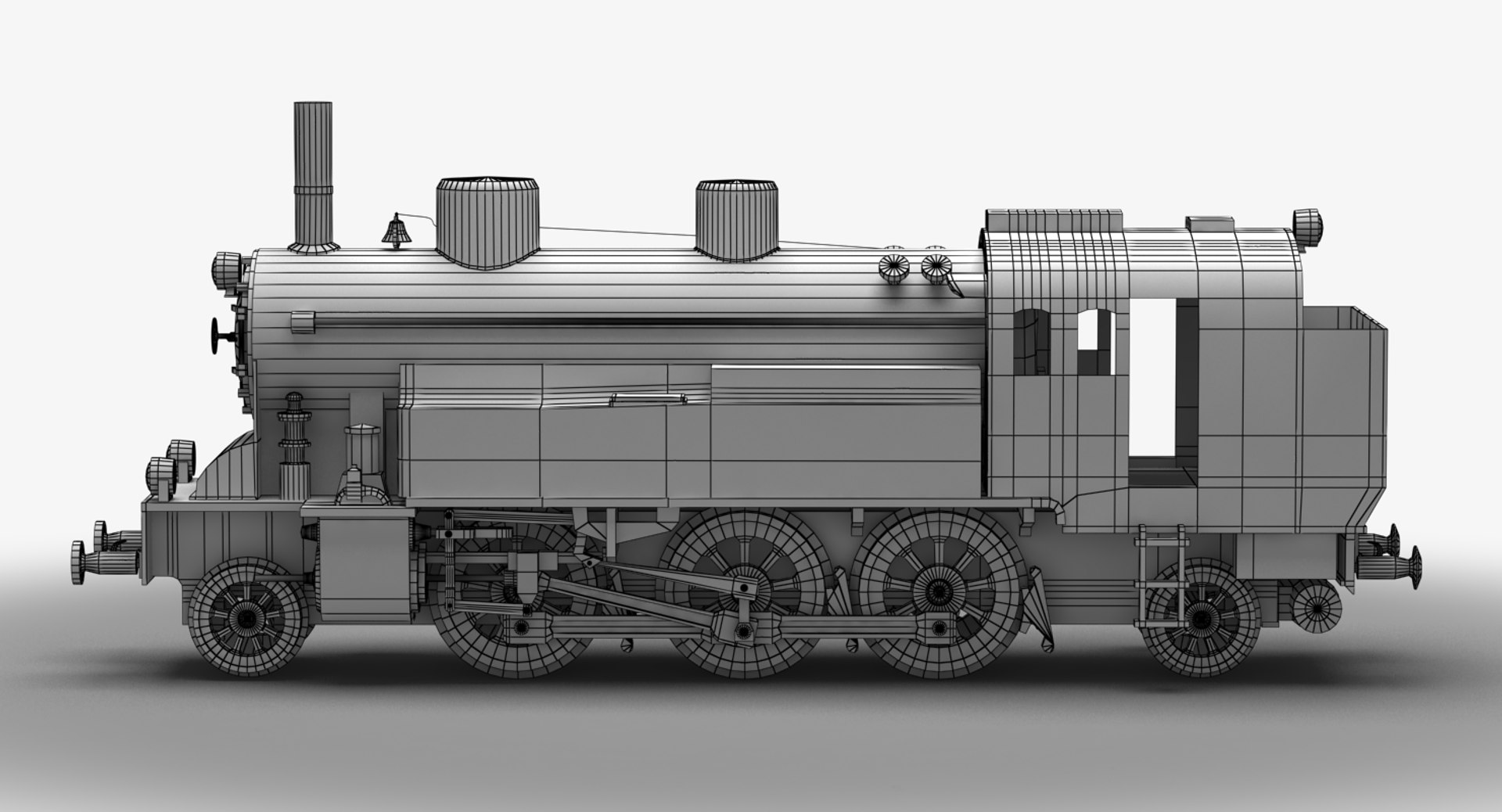 3D Train Redshift Rusty - TurboSquid 1471574