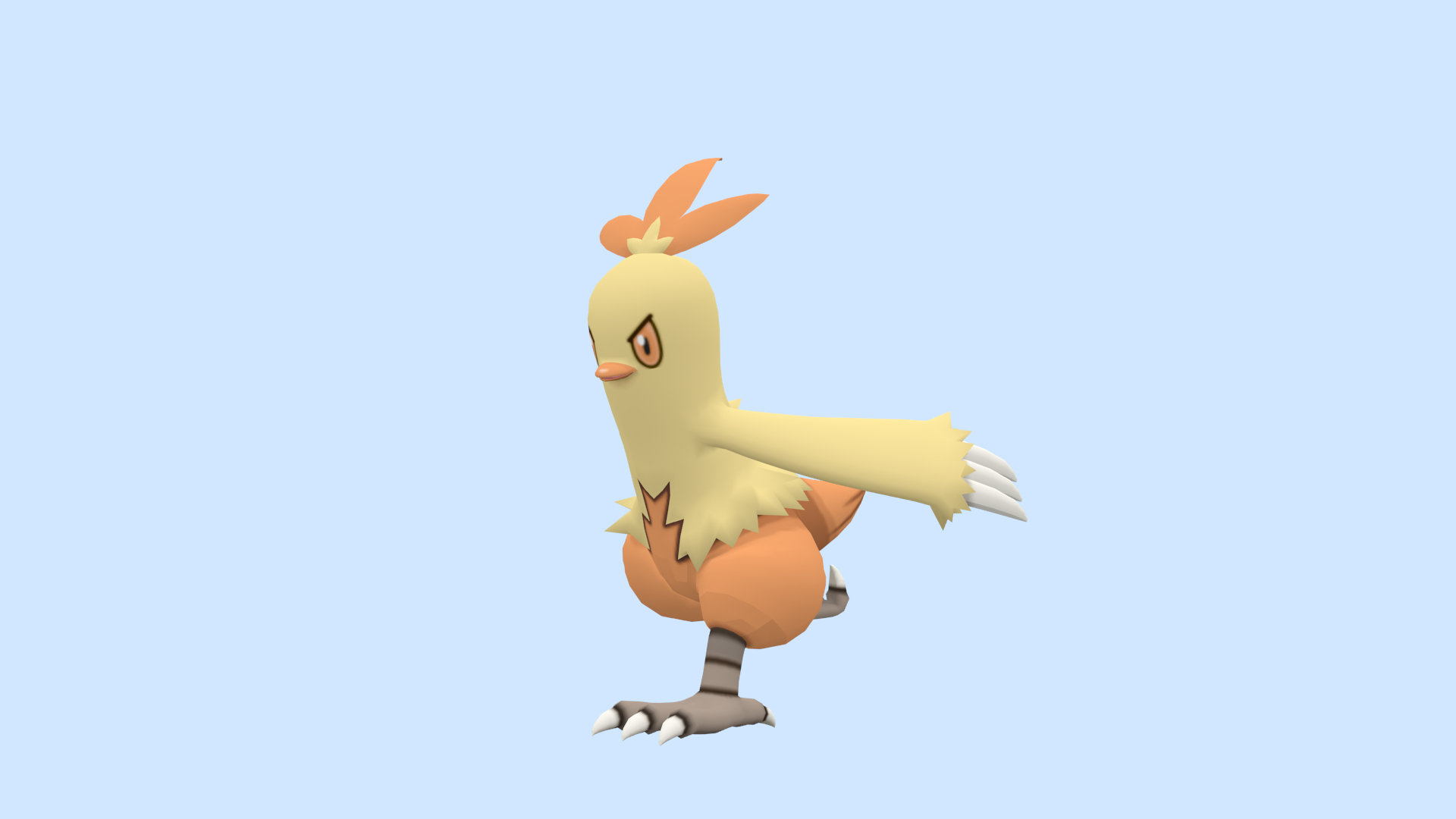 POKEMON Combusken Animated Game Already Model 3D Model - TurboSquid 1940237
