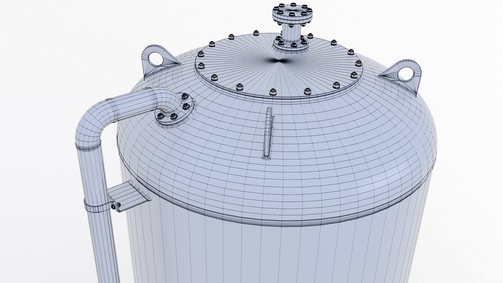 Tank Pressure 3D Model - TurboSquid 1600387