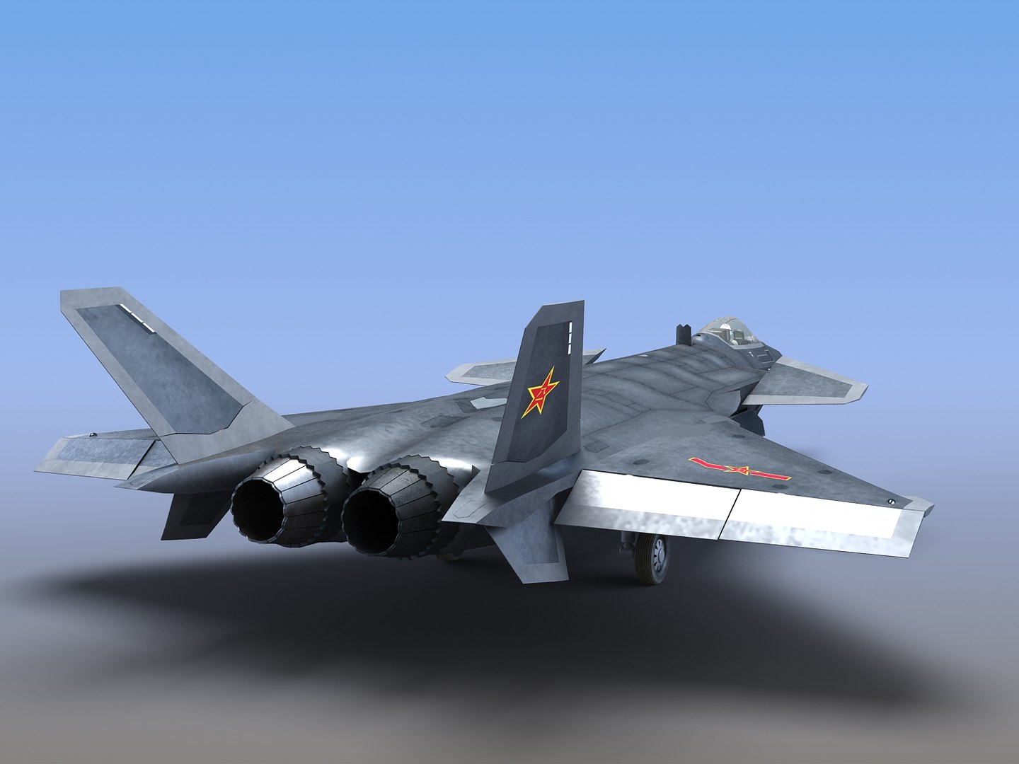 3D Prototype Stealth Jet Fighter Model - TurboSquid 1169835