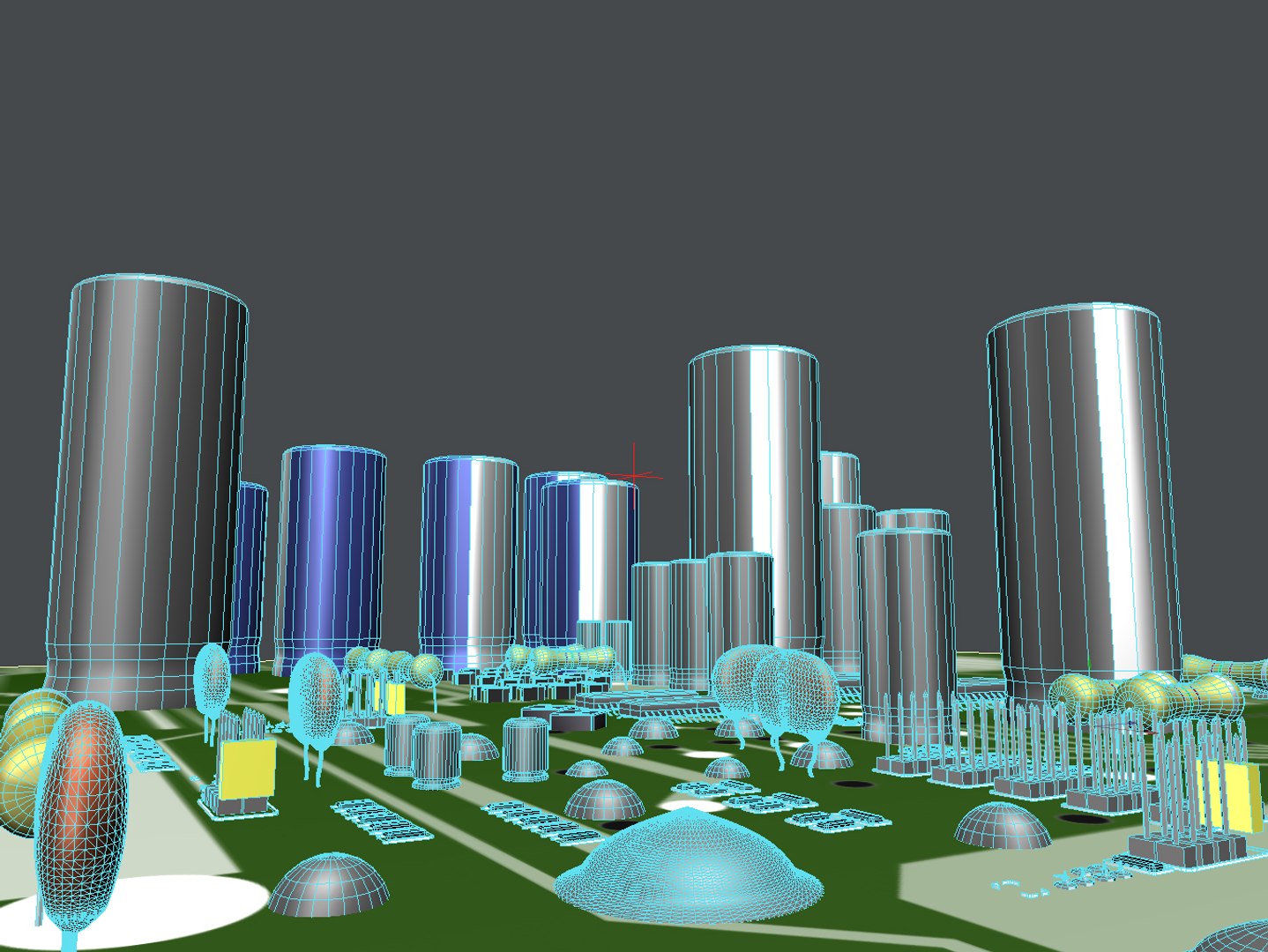 3d circuit board model